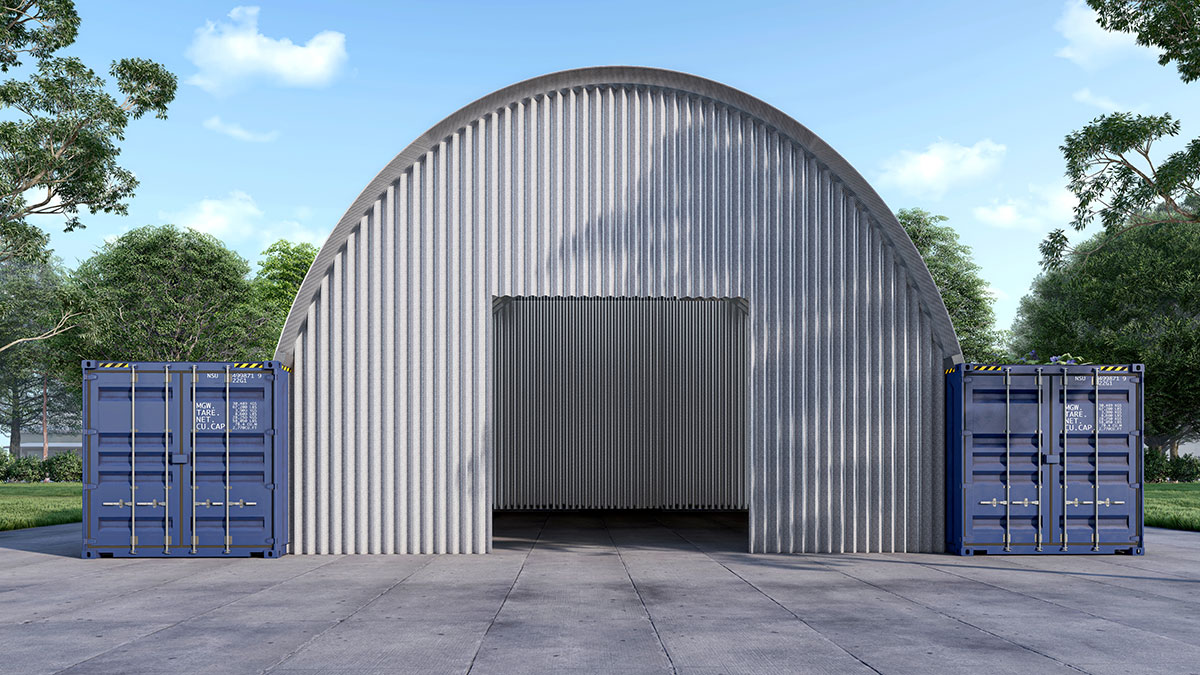 Shipping Container Roof Kits- Prefab DIY Steel Container Canopies