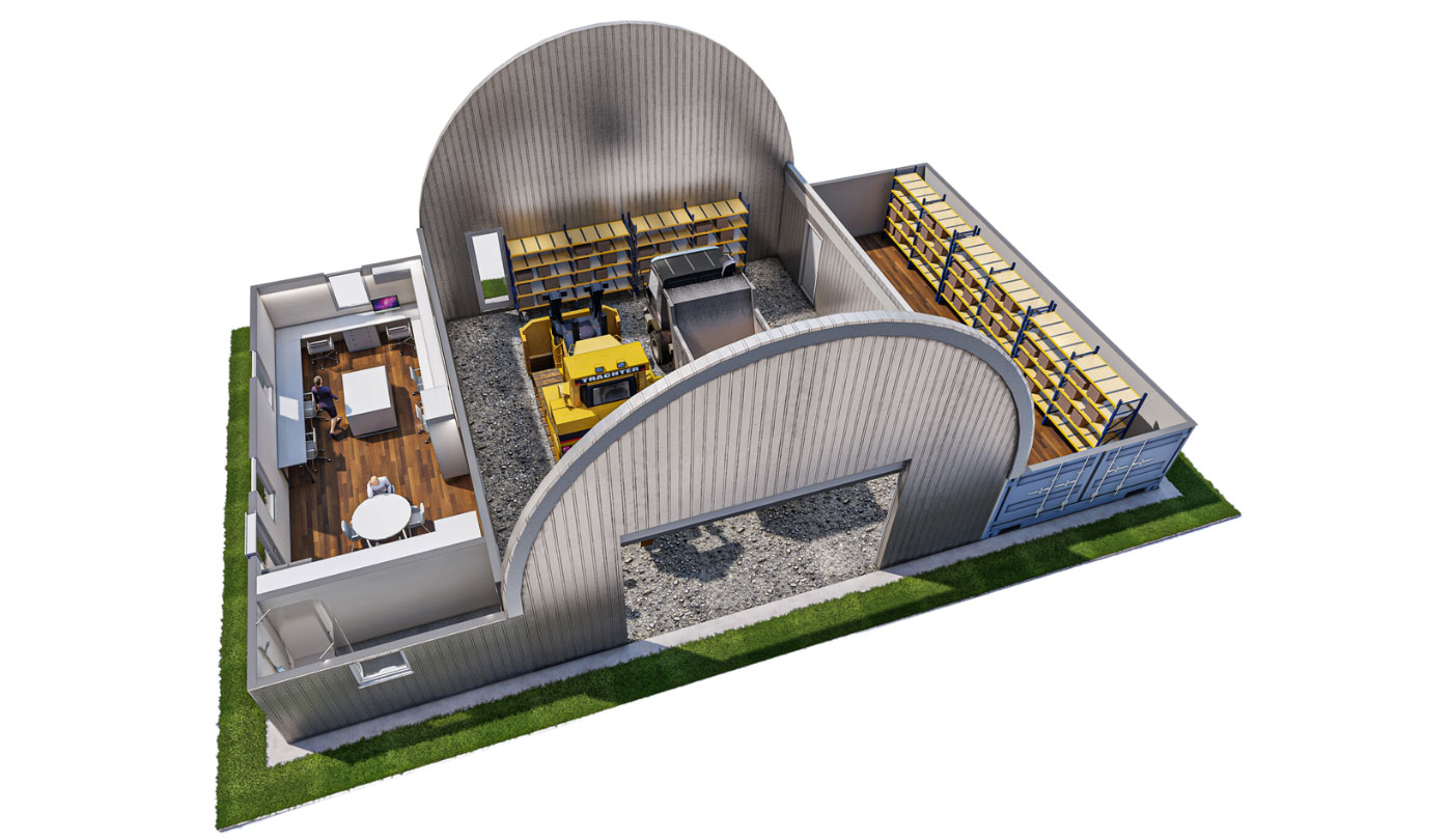 Emergency Disaster Relief Metal Buildings- Rapid Deployment