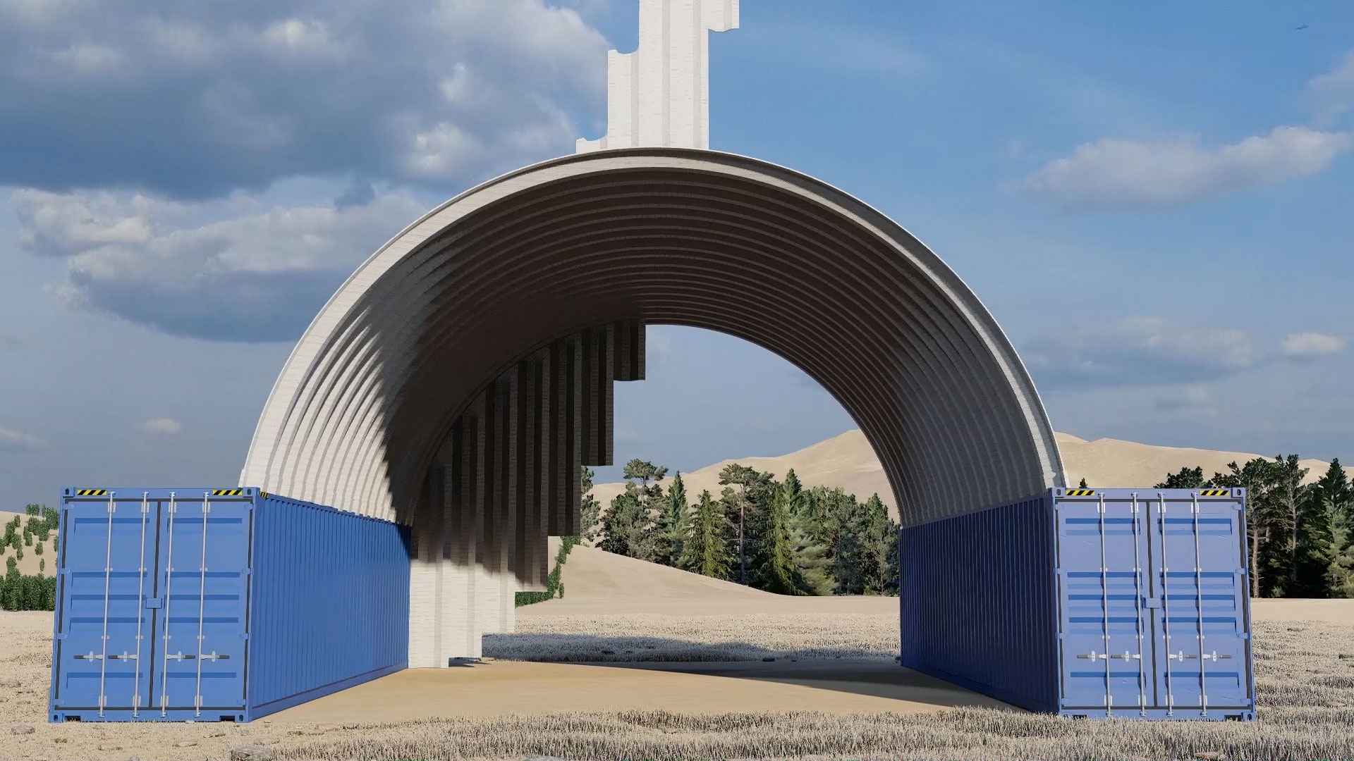 Emergency Disaster Relief Metal Buildings- Rapid Deployment