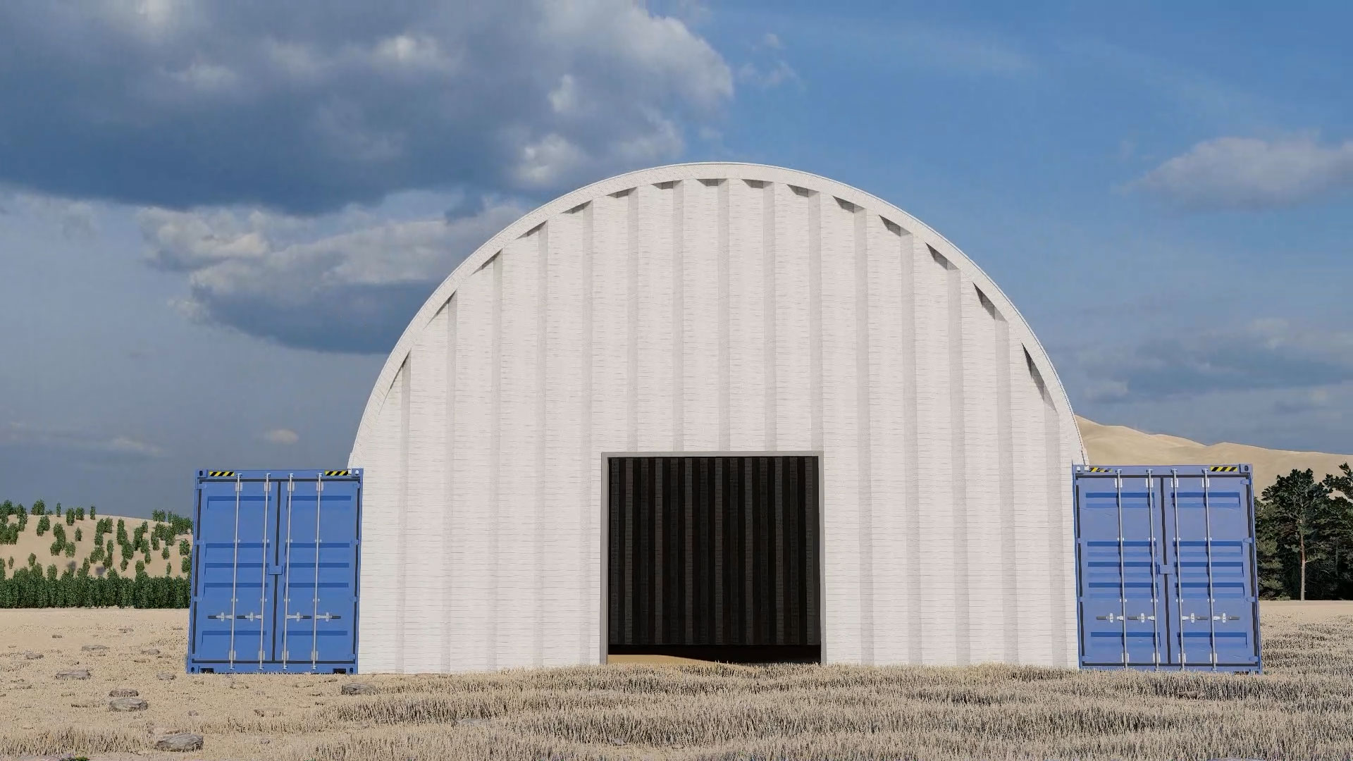 Emergency Disaster Relief Metal Buildings- Rapid Deployment