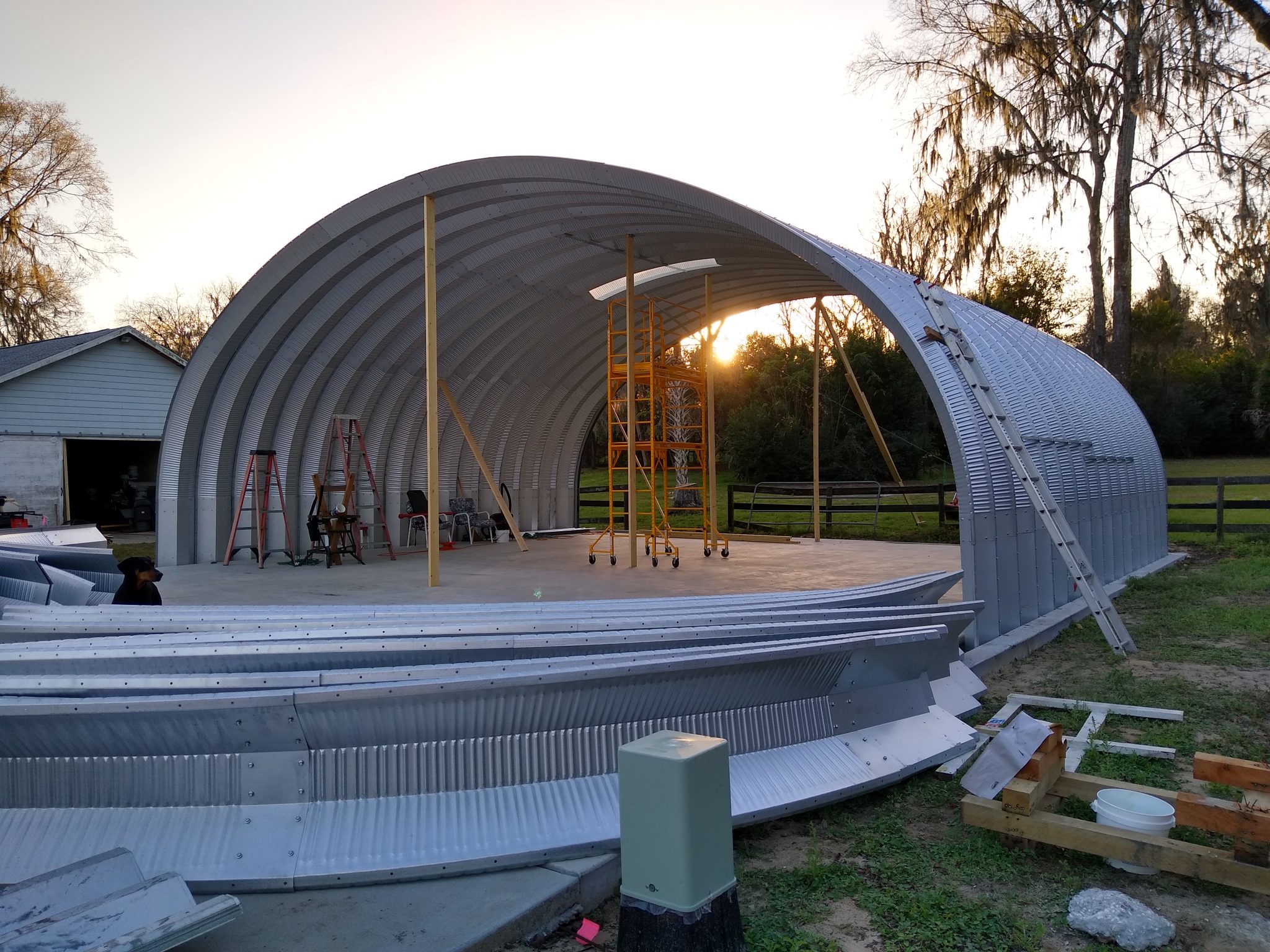 Heavy Duty Hurricane Steel Building Kits- Florida Wind Certified